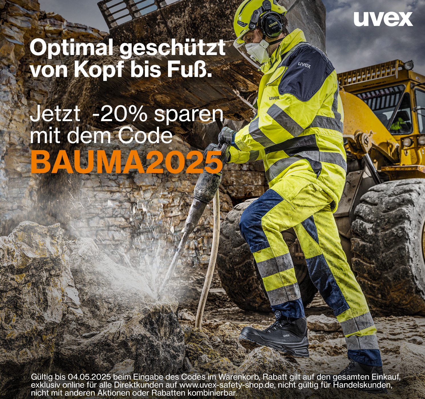 uvex online shop B2B | Persönliche Schutzausrüstung (PSA)